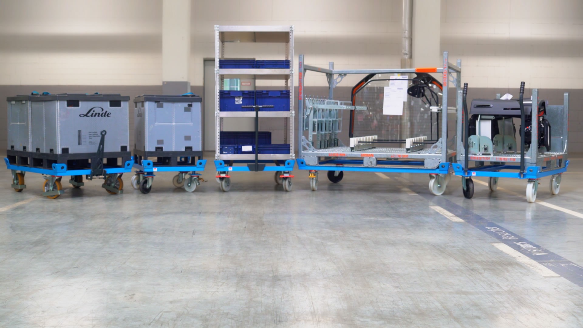 Comboios logísticos | Linde Material Handling