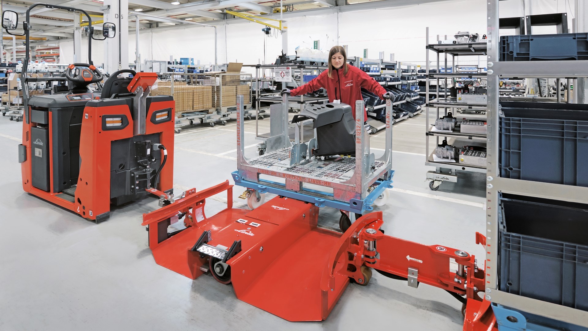 Comboios logísticos | Linde Material Handling