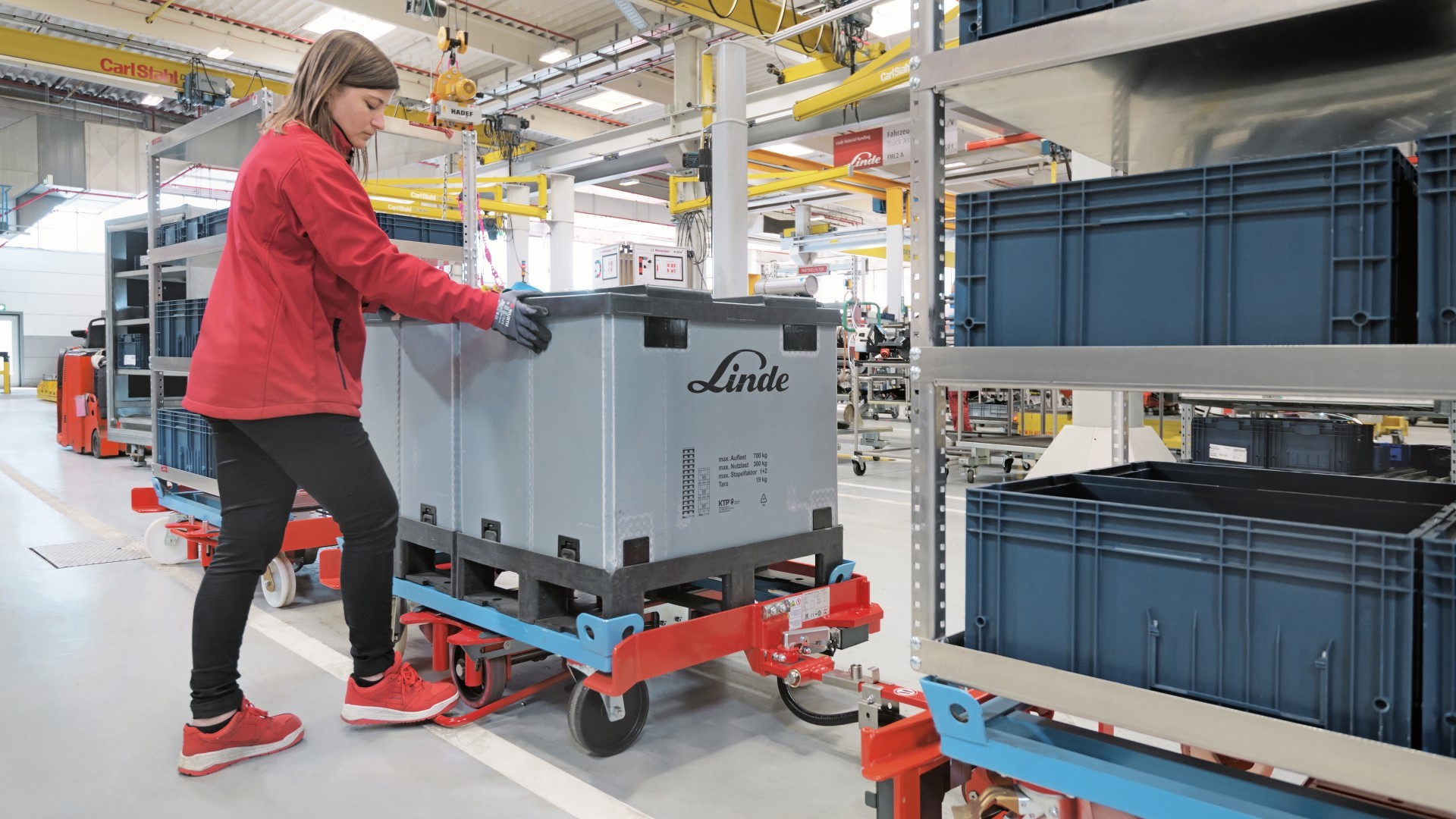 Comboios logísticos | Linde Material Handling