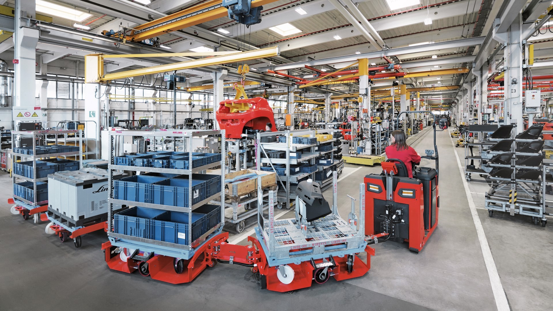 Comboios logísticos | Linde Material Handling