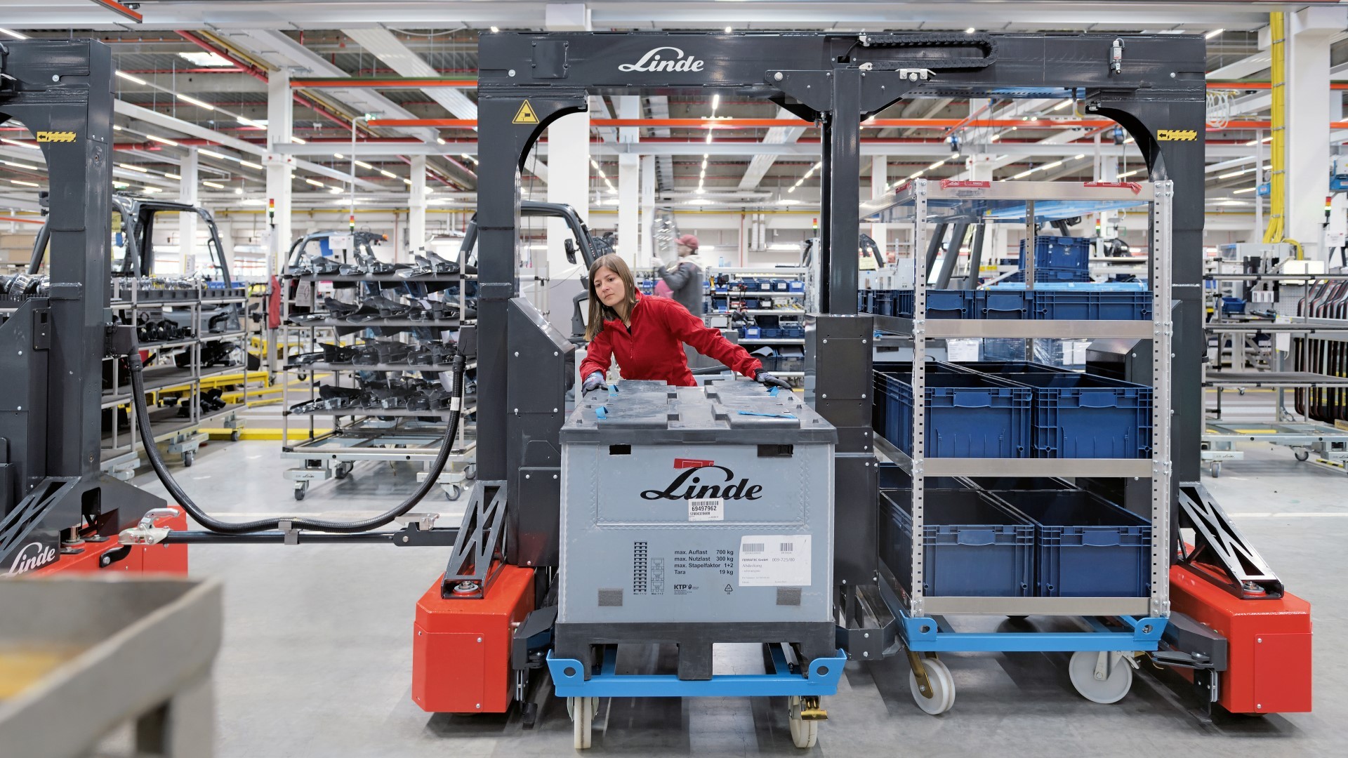 Comboios logísticos | Linde Material Handling