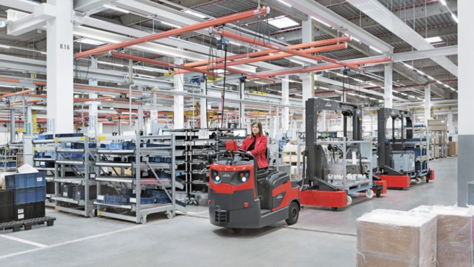 Comboios logísticos | Linde Material Handling