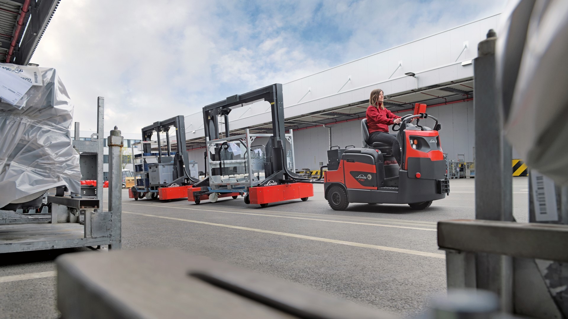 Comboios logísticos | Linde Material Handling