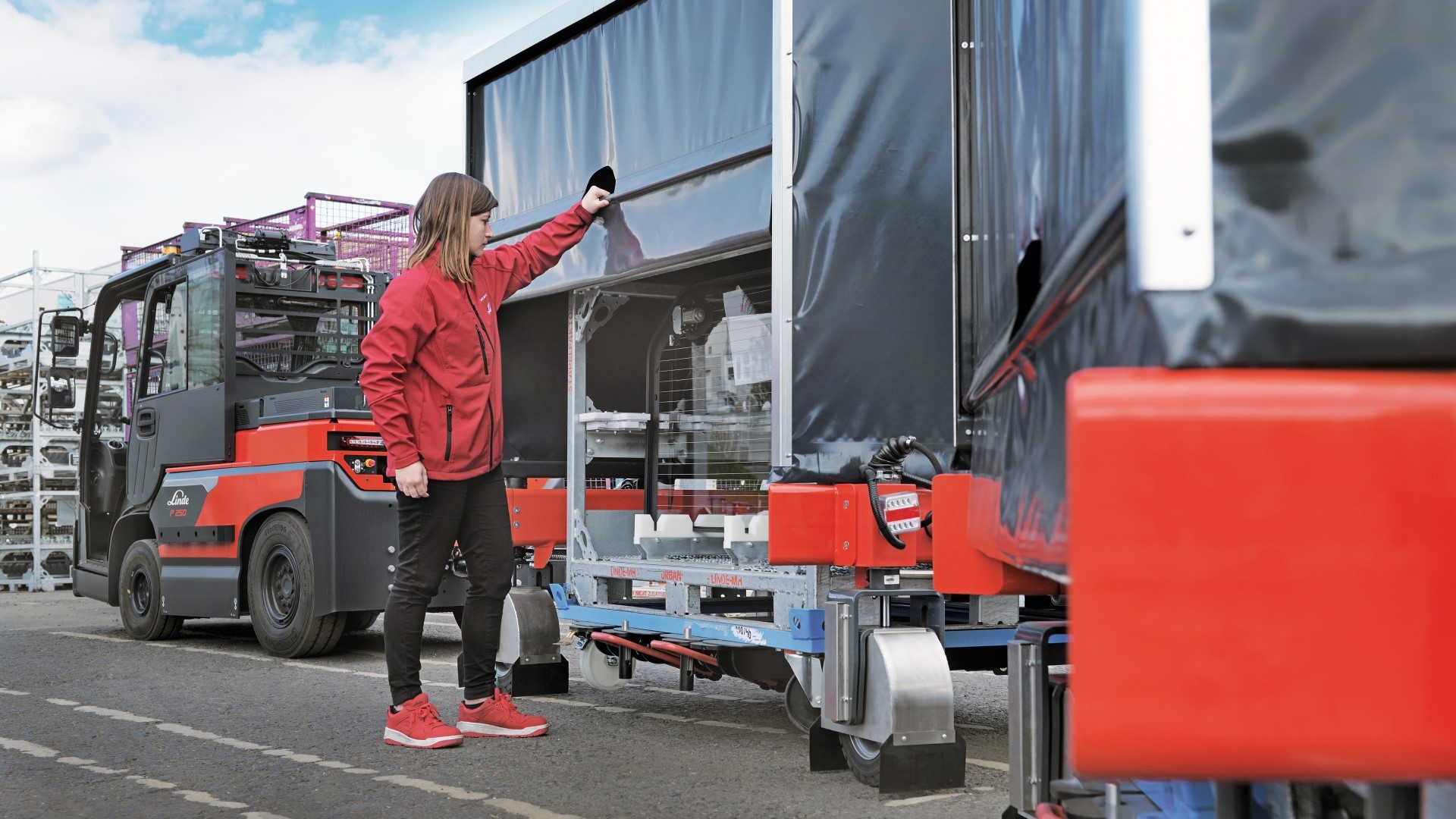 Comboios logísticos | Linde Material Handling