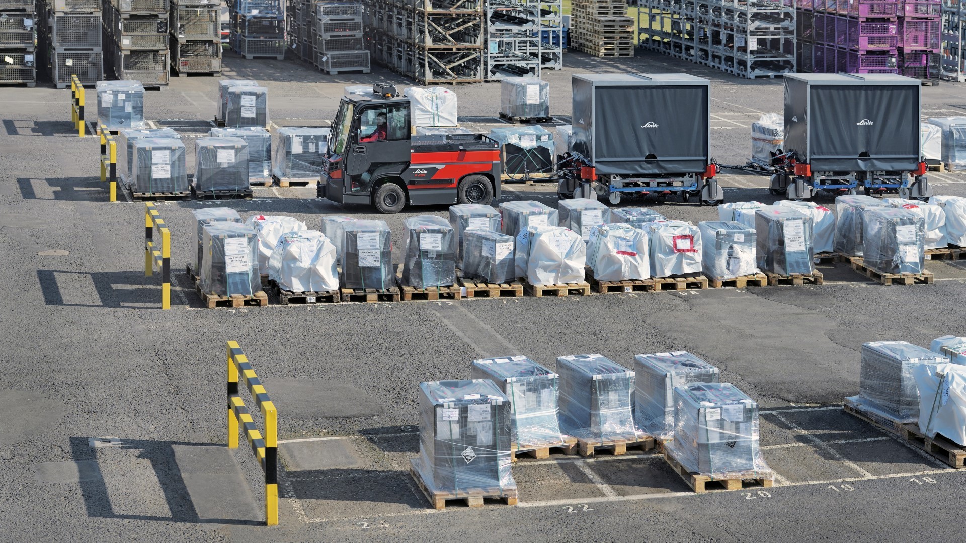 Comboios logísticos | Linde Material Handling