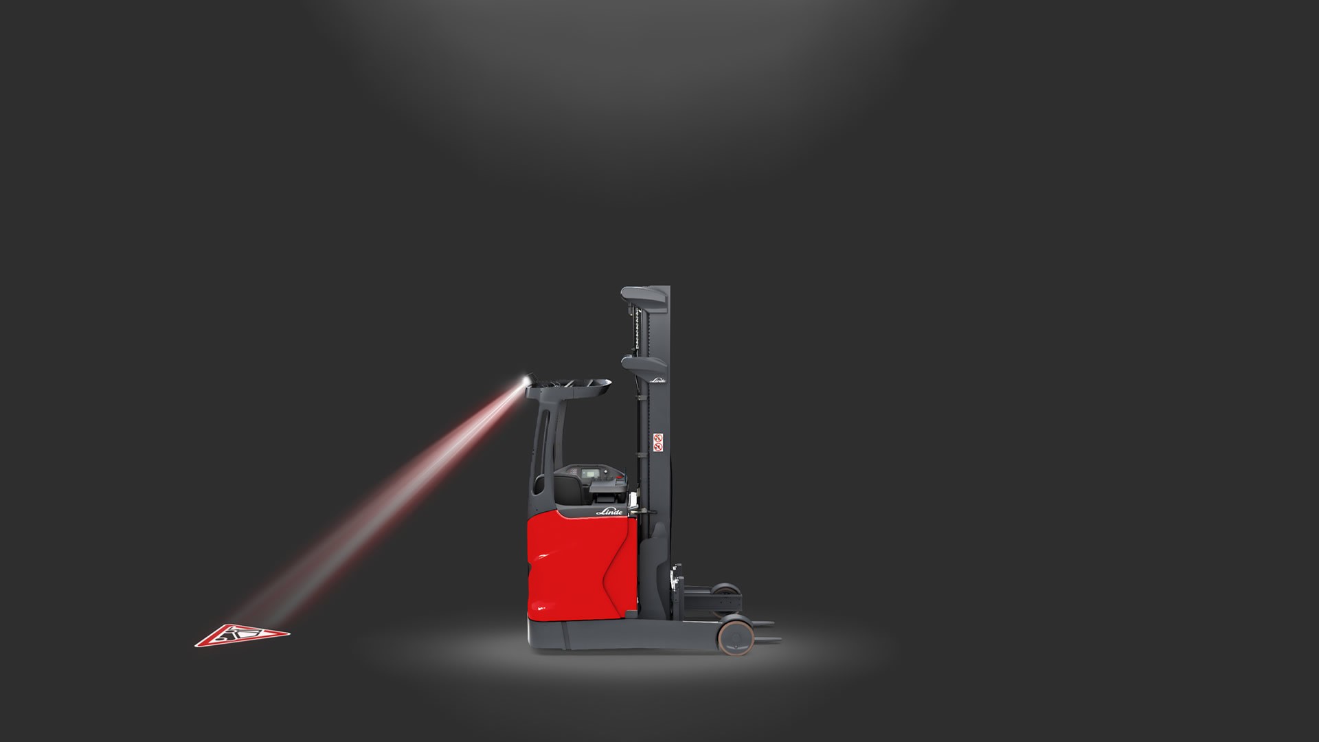 Sistemas de iluminação e advertência | Linde Material Handling